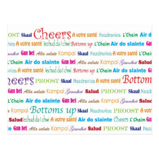 Cheers In Different Languages Gifts - T-Shirts, Art, Posters & Other Gift Ideas | Zazzle