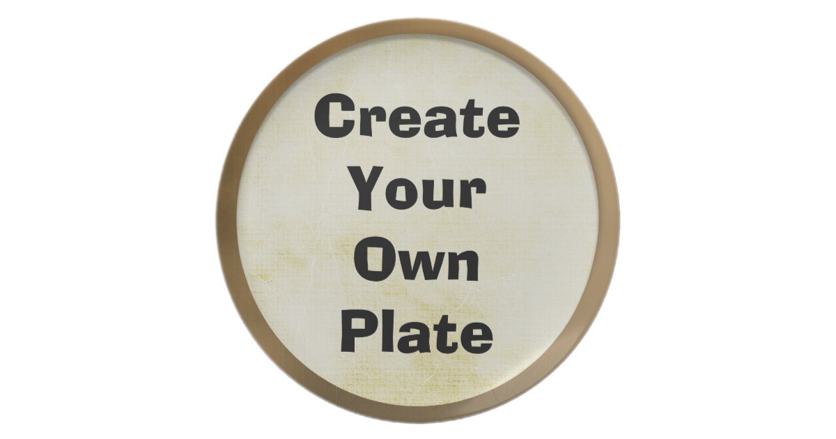 Design Your Own Dish Dinner Plate Zazzle Design Your Own Dish Dinner Plate Zazzle
