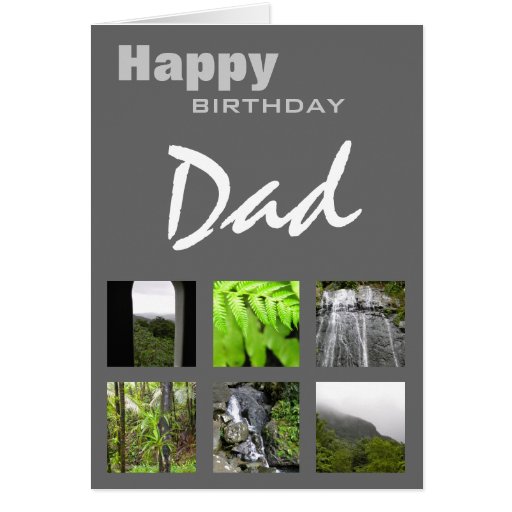 Happy Birthday Dad Photo Template Card Zazzle Happy Birthday Dad Photo Template Card Zazzle
