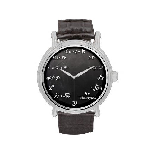 Maths Equation Watch For Mathematics Nerds | Zazzle Maths Equation Watch For Mathematics Nerds | Zazzle