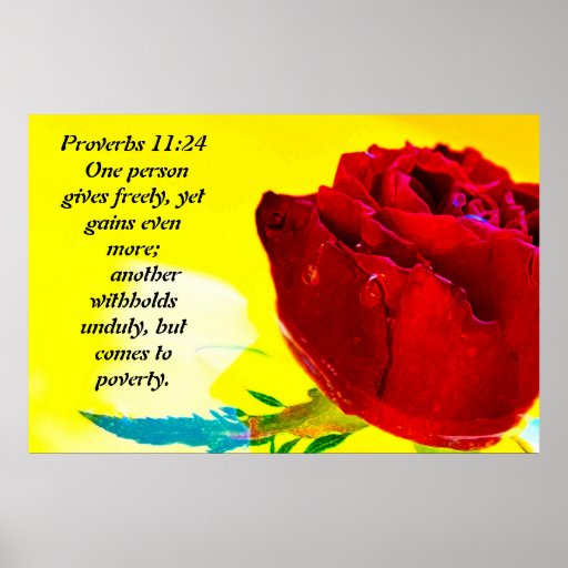 Proverbs 11 24 Print Zazzle proverbs-11-24-print-zazzle