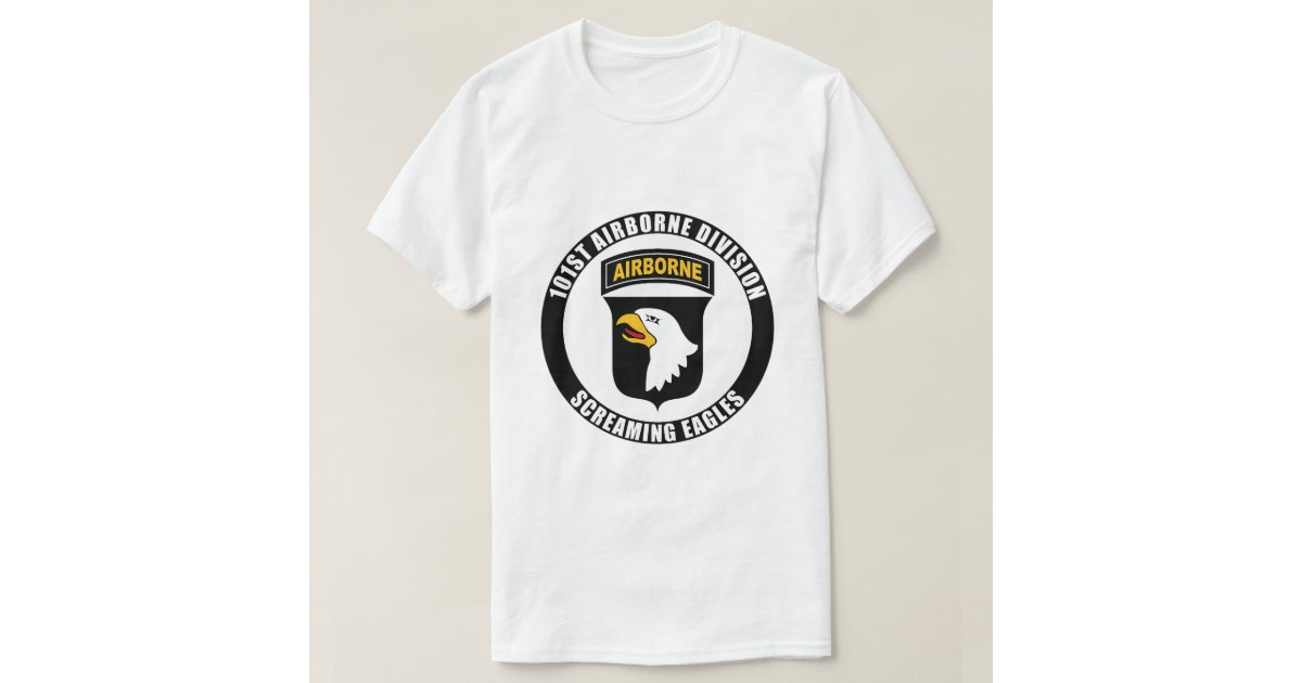 101st Airborne Division Famous Motto Military Vete T-Shirt | Zazzle