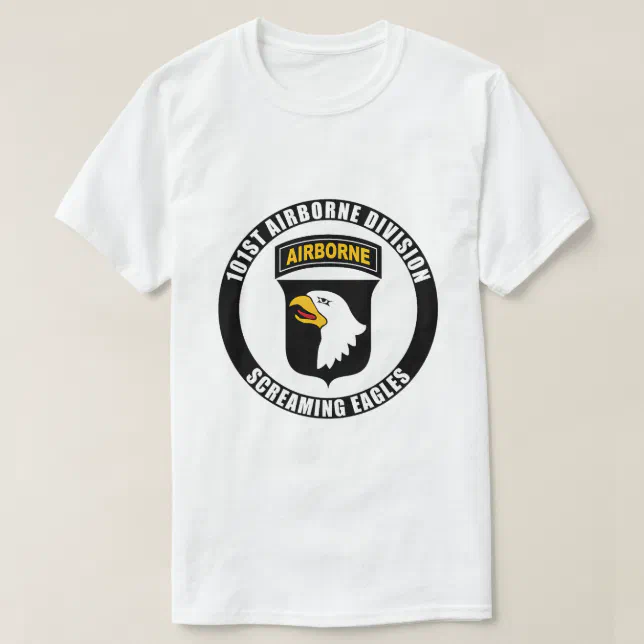 101st Airborne Division Famous Motto Military Vete T-Shirt | Zazzle