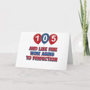 105th Birthday Cards | Zazzle UK