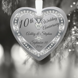 Tin Wedding Anniversary Gifts Zazzle UK