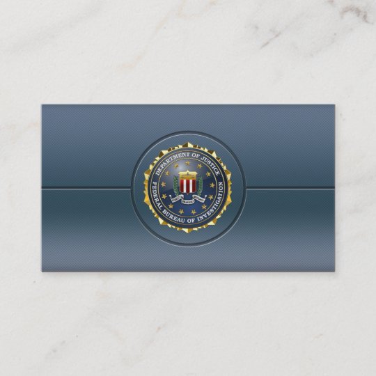 [154] FBI Special Edition Business Card | Zazzle.co.uk