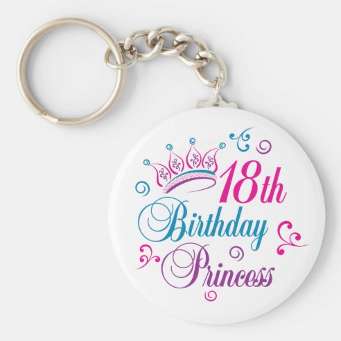 18th Birthday Key Rings & Keychains | Zazzle UK