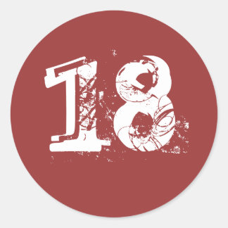 18th Birthday Stickers | Zazzle.co.uk