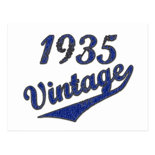 1935 Birthday Cards | Zazzle UK