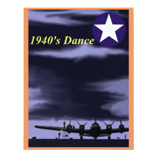1940s Party Invitations & Announcements | Zazzle.co.uk