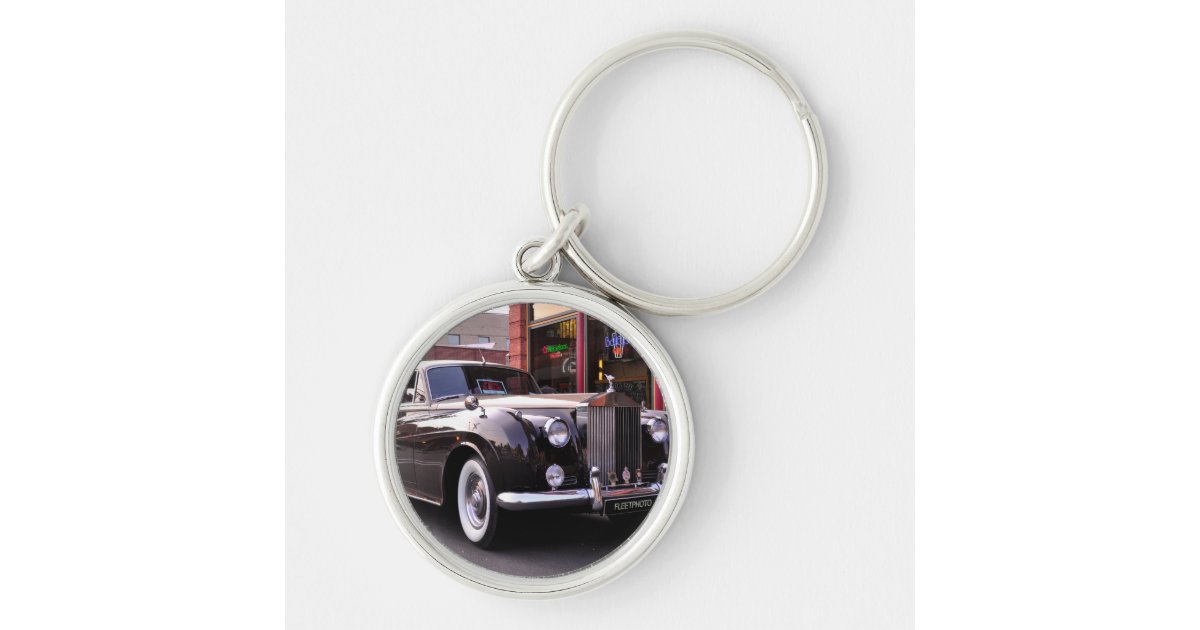 1959 Classic Rolls Royce Key Ring | Zazzle