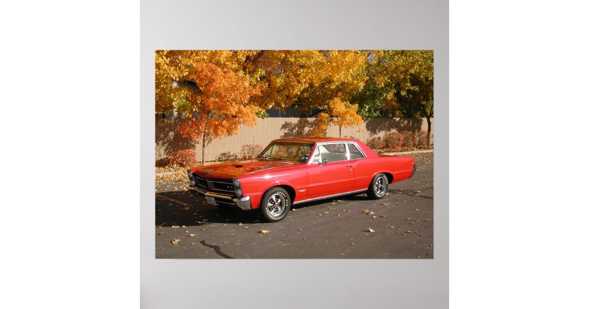 1965 Pontiac GTO Poster | Zazzle