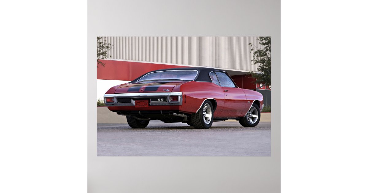 1970 Chevrolet Chevelle SS Poster | Zazzle