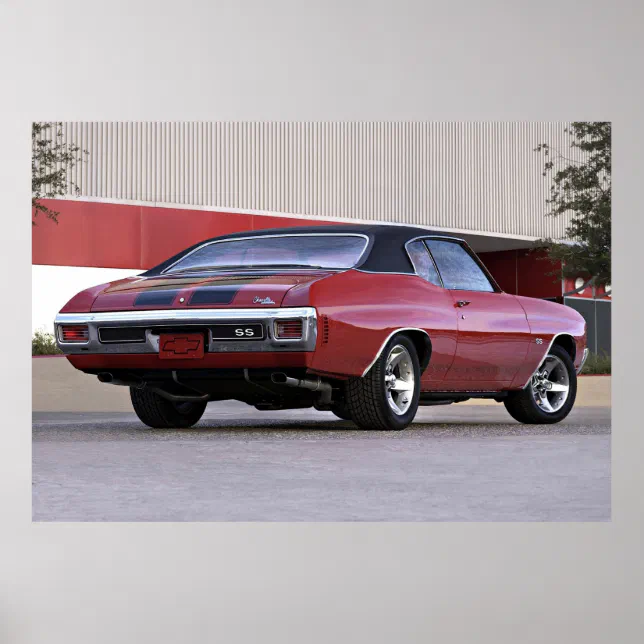 1970 Chevrolet Chevelle SS Poster | Zazzle
