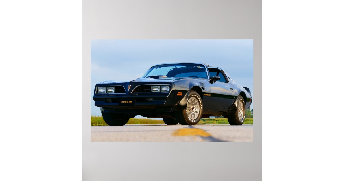 1978 Firebird Trans Am Poster | Zazzle