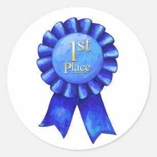 1st Prize Stickers & Labels | Zazzle UK