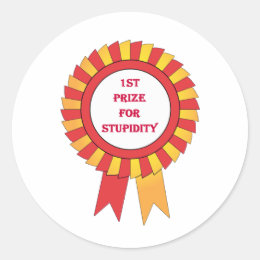 1st Prize Stickers & Labels | Zazzle UK