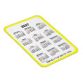 2027 Yellow Holiday Calendar by Janz Magnet | Zazzle