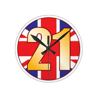 Gold Wall Clocks | Zazzle.co.uk