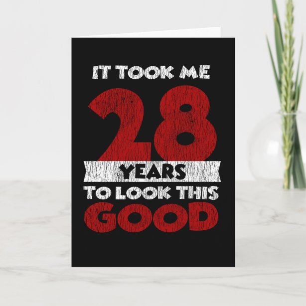 28th Birthday Cards | Zazzle UK