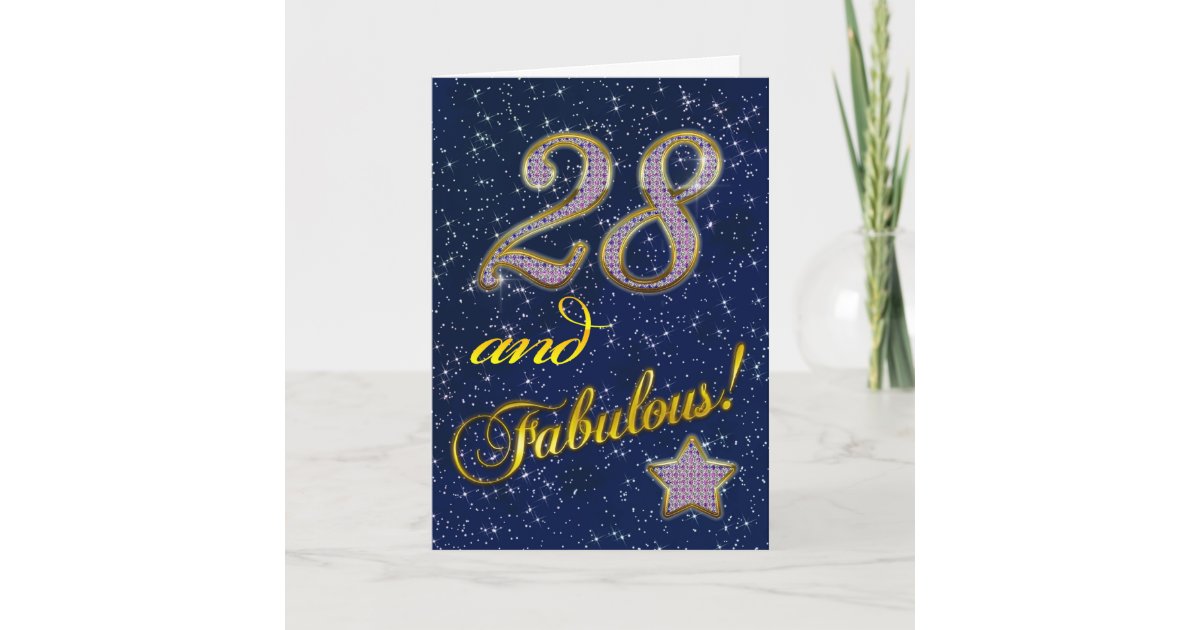 28th Birthday party Invitation | Zazzle