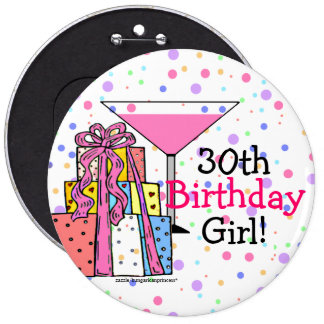 30th Birthday Badges and 30th Birthday Pins | Zazzle.co.uk