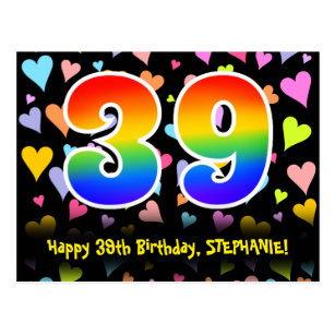 39th Birthday Postcards | Zazzle UK