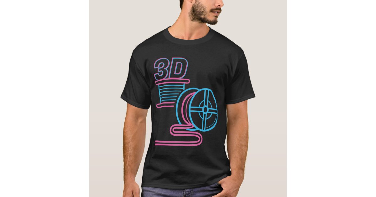 3D Filament PLA I 3d Print Pla Filament Fdm 3d Pri T-Shirt | Zazzle