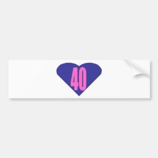 40th Birthday Stickers | Zazzle.co.uk