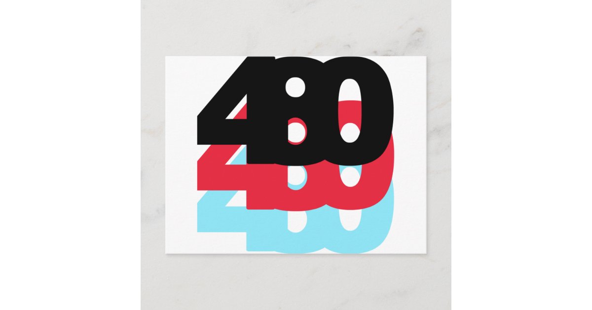 480 Area Code Postcard | Zazzle