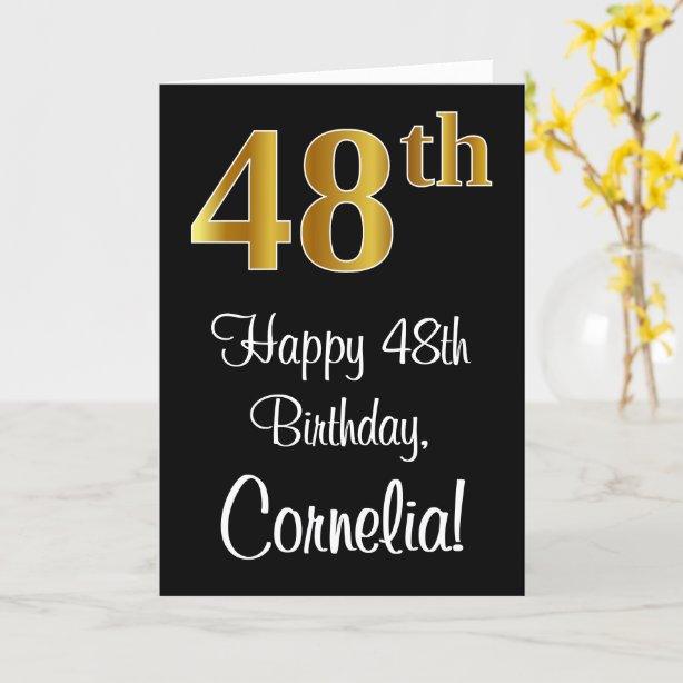 48th Birthday Cards | Zazzle UK