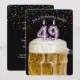 49th Birthday Candle Party Invitation | Zazzle