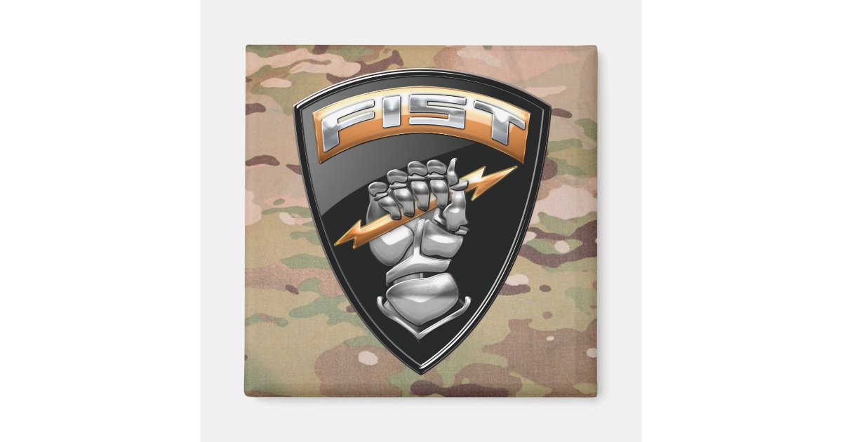 [500] Forward Observer (FIST) [Emblem] Magnet | Zazzle.co.uk