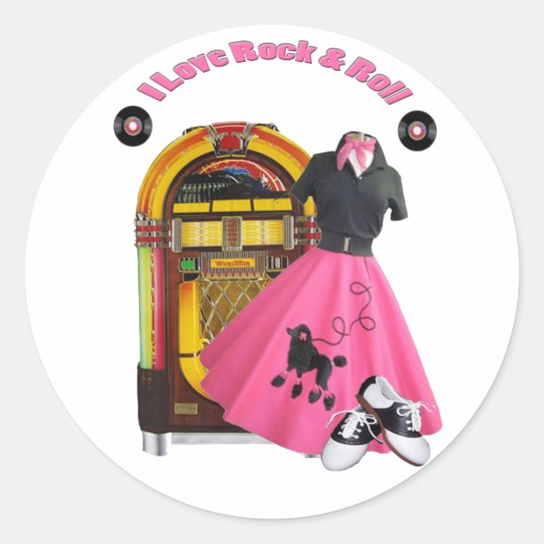 1950s Stickers & Labels | Zazzle UK
