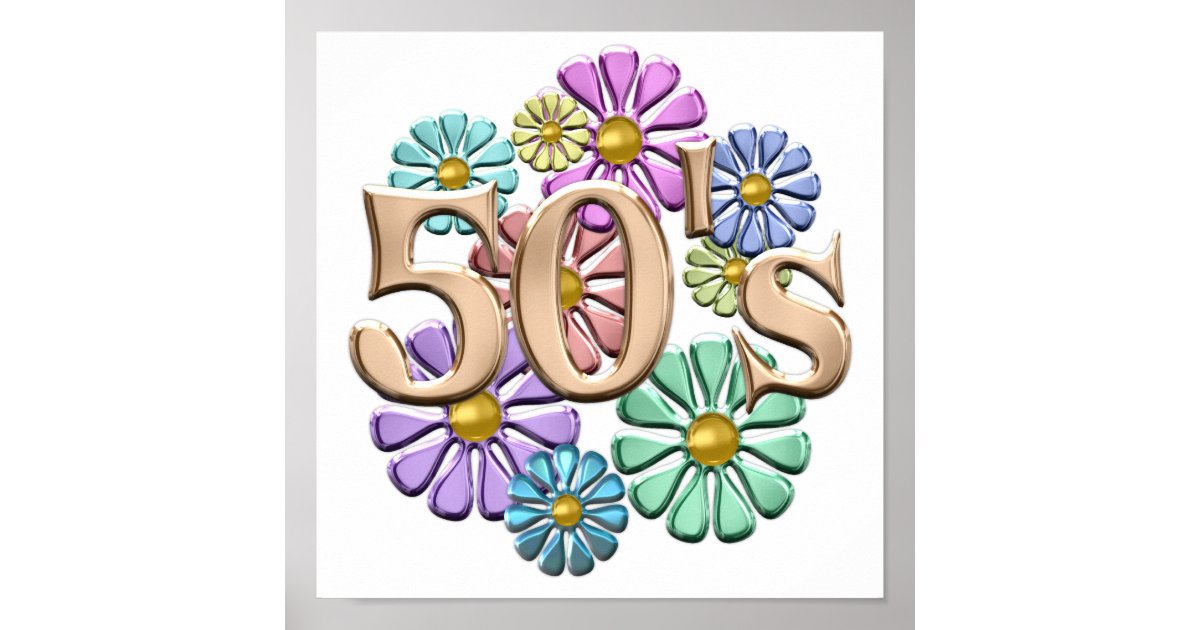 50s Retro Poster | Zazzle