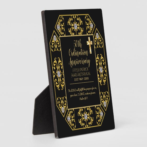 Jubilee Priest Ordination Anniversary Frames & Photo Display | Zazzle.co.uk