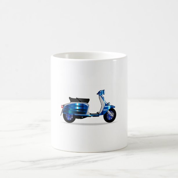 Scooter Coffee & Travel Mugs | Zazzle UK