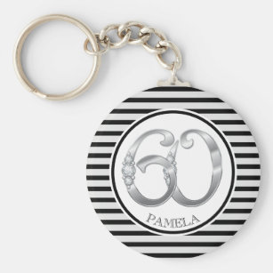 For Women 60th Birthday Key Rings & Keychains | Zazzle UK