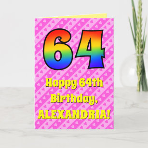 64th Birthday Cards | Zazzle UK