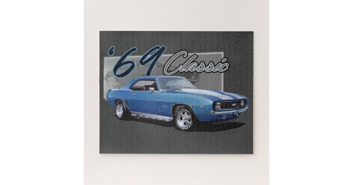 69 Muscle Car Jigsaw Puzzle | Zazzle