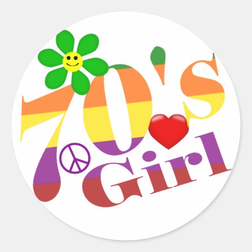 1970 Stickers & Labels | Zazzle UK