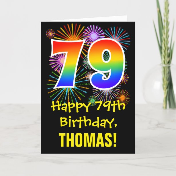 79th Birthday Cards | Zazzle UK