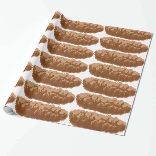 8 Bit Pixel Poop Wrapping Paper | Zazzle.co.uk