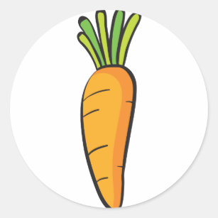 Carrot Stickers & Labels | Zazzle UK