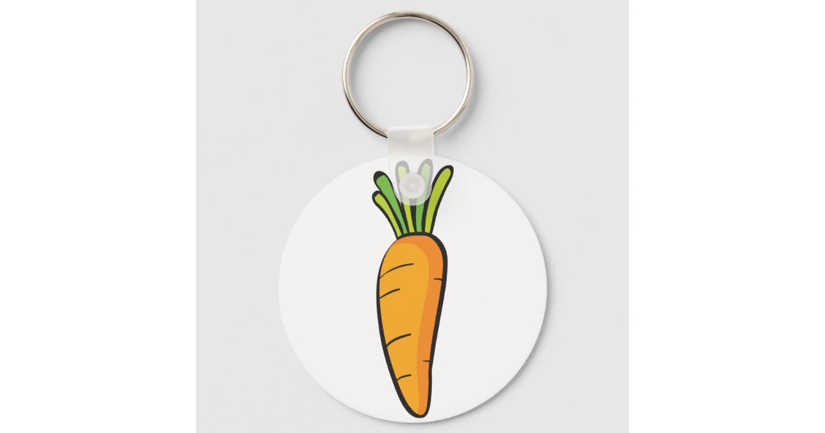 a carrot key ring | Zazzle