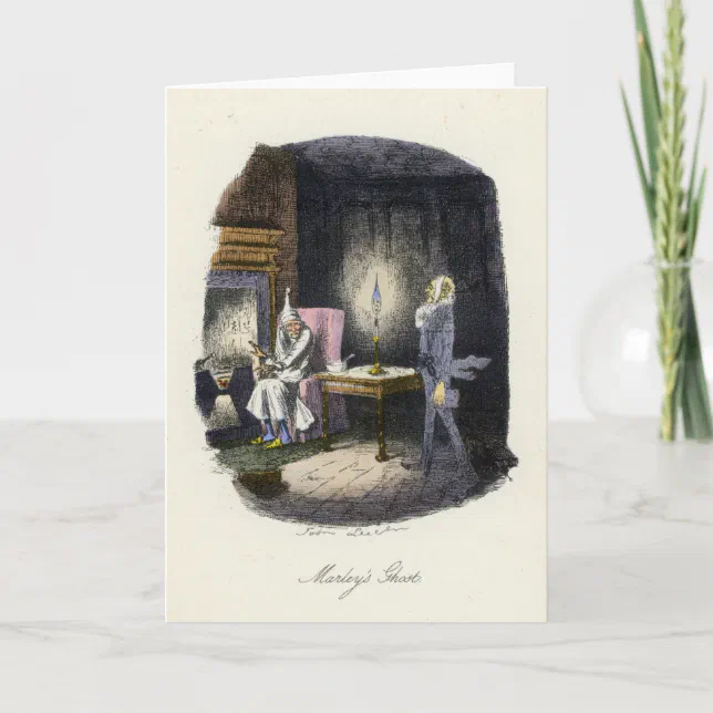 A Christmas Carol - Marley's Ghost Holiday Card | Zazzle