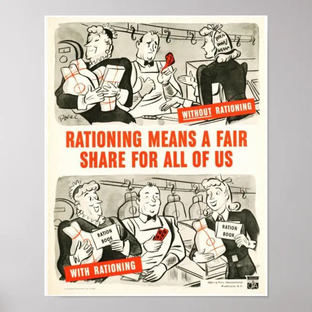 A fair Share Poster | Zazzle