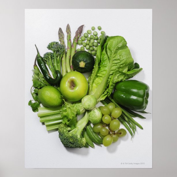 Fruits And Vegetables Posters & Prints | Zazzle UK