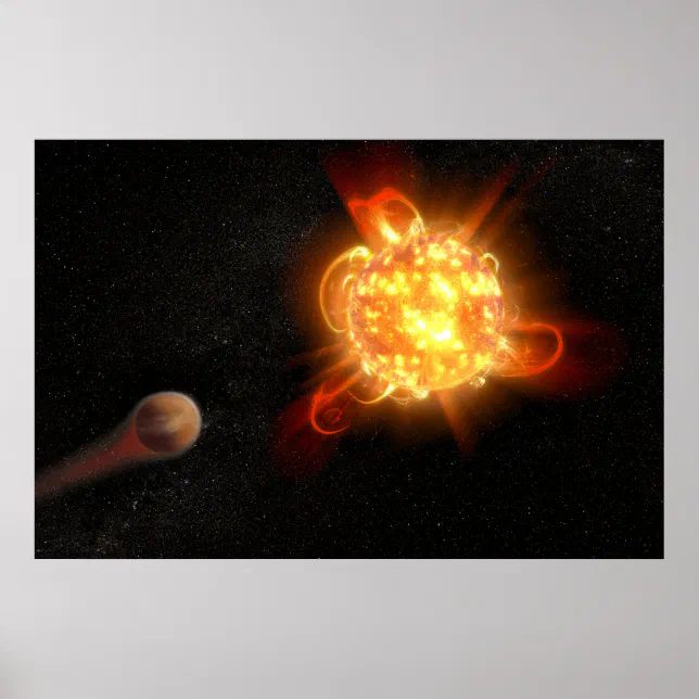 A Young Red Dwarf Poster | Zazzle