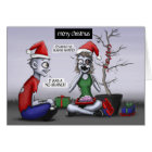 Zombie Santa Christmas Card (Blank Interior) | Zazzle.co.uk